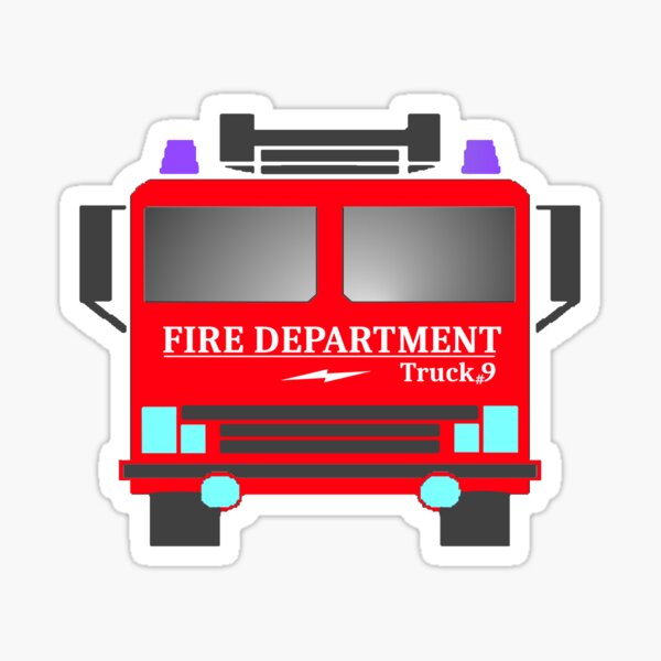 "Kopie von Daily Heroes of America / Firefighter / Rescue" Sticker for ...