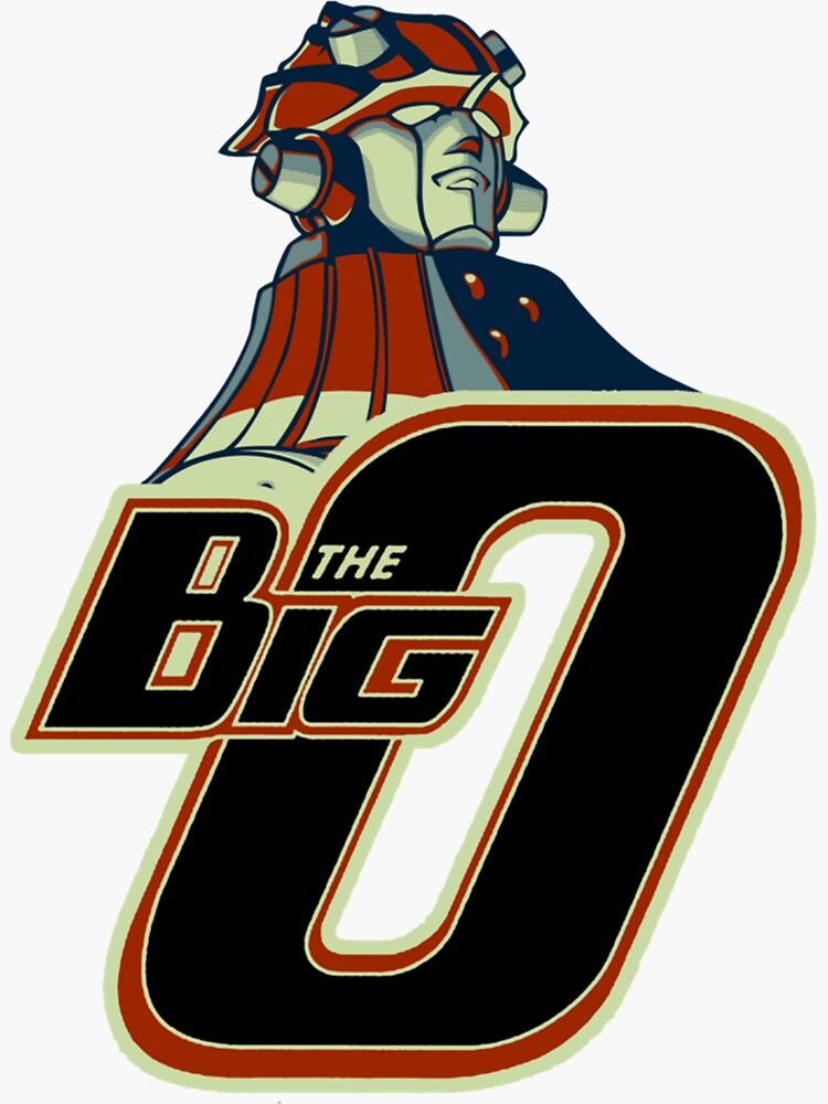 "The Big O Adult Swim Anime" Sticker for Sale by dotynsrisen | Redbubble