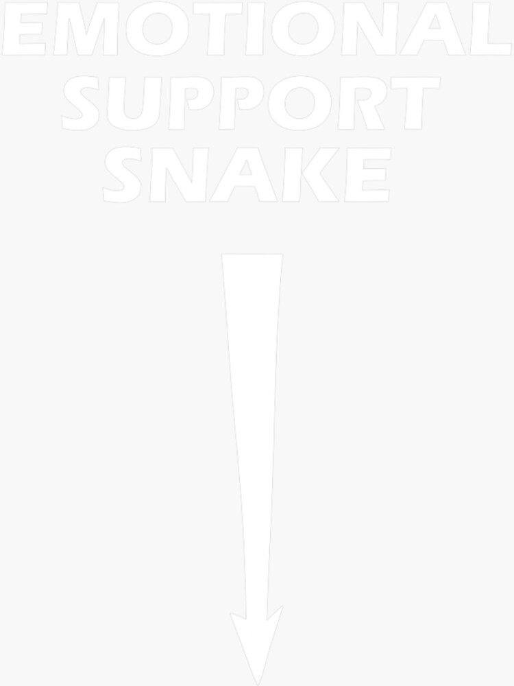 "Mens Adult Humor Dirty Joke Emotional Support Snake" Sticker for Sale by MetMoi | Redbubble