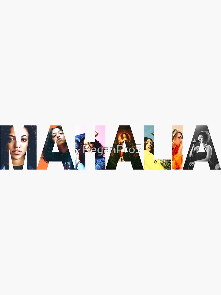 "Mahalia essential t shirt | Mahalia Tee and Sticker" Sticker for Sale ...