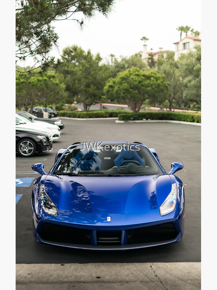 "Ferrari 488 " Sticker by JWKexotics | Redbubble