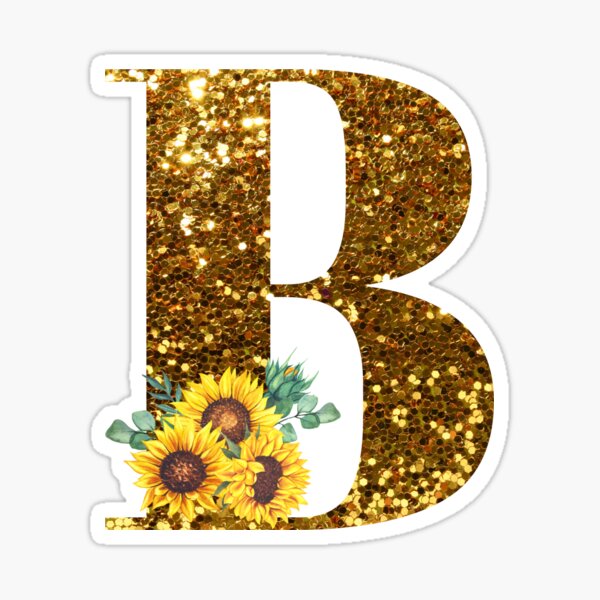 "B/Alphabet" Sticker for Sale by DenisseShop | Redbubble
