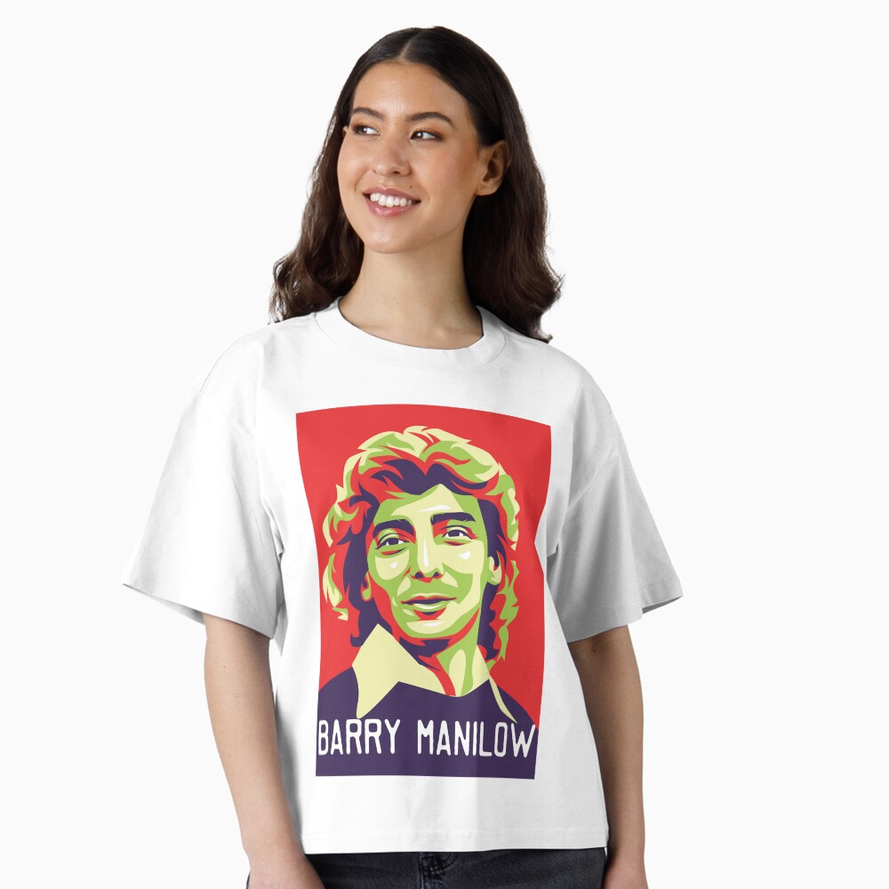 "Mens Funny Famous Barry Manilow Singer Gifts For Music Fans" Classic T ...