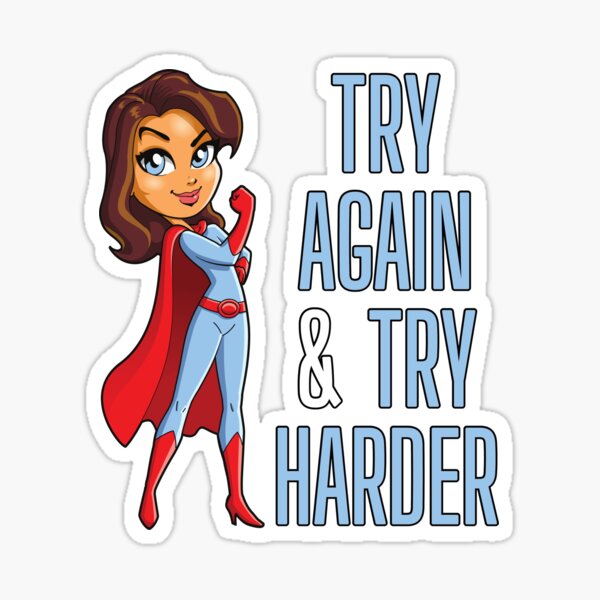 "Human Resources try again try harder" Sticker for Sale by AEROSPACE ...