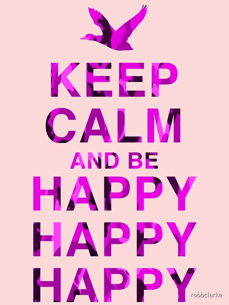 Keep Calm Be Happy Paper & Party Supplies Stickers etna.com.pe