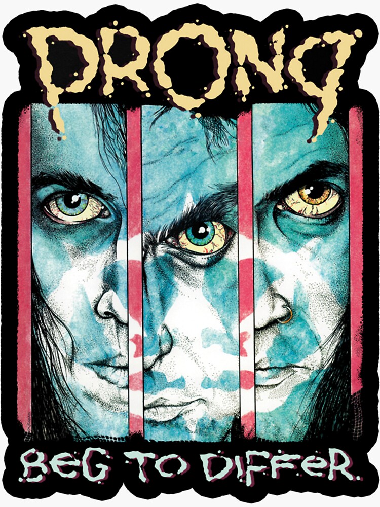 "The Prong " Sticker for Sale by CharlieNorri | Redbubble