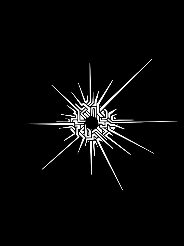 "Outer Wilds™ - Eye of the Universe (Symbol) [White] Poster" Sticker ...