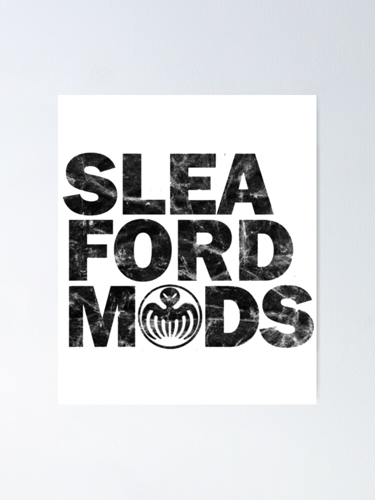 "BEST SELLER - Sleaford Mods Logo Merchandise " Poster for Sale by ...