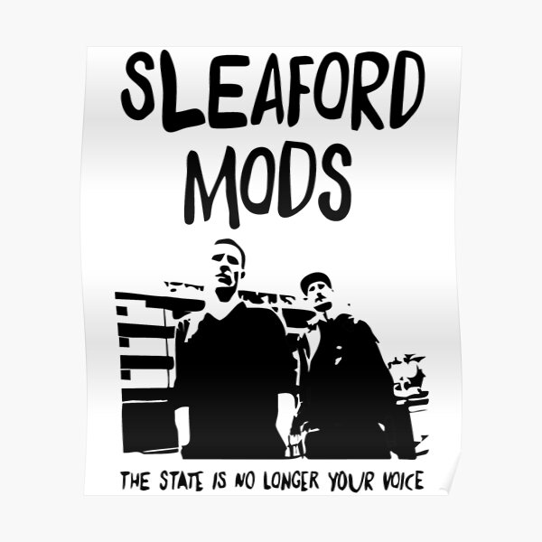"BEST SELLER - Sleaford Mods Logo Merchandise " Poster for Sale by ...