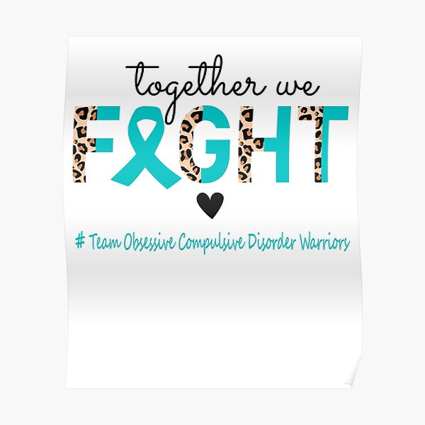 "Obsessive Compulsive Disorder Awareness Together We Fight Team ...