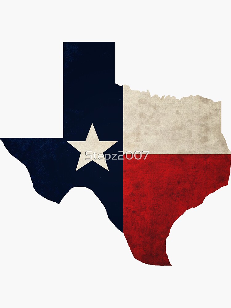 "Texas" Sticker for Sale by Stepz2007 | Redbubble