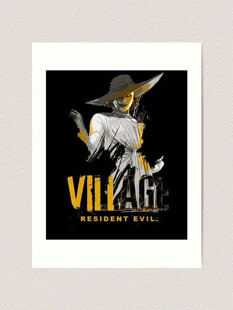 "Lady Dimitrescu Village Resident Evil" Art Print for Sale by ...
