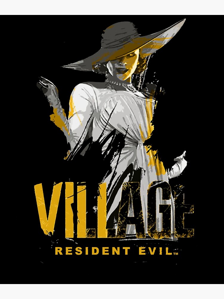 "Lady Dimitrescu Village Resident Evil" Art Print for Sale by ...