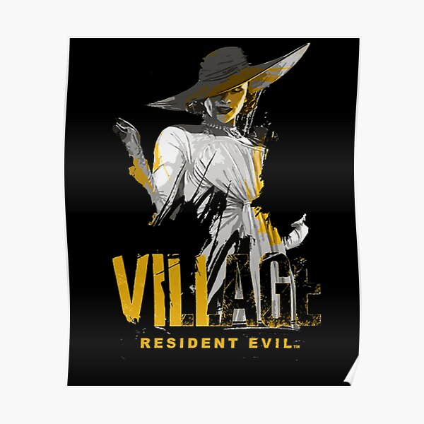 "Lady Dimitrescu Village Resident Evil" Poster for Sale by RubyMonahan ...