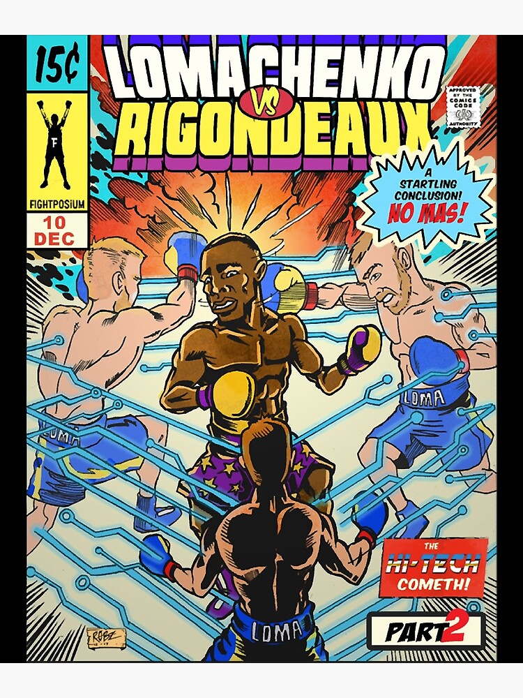 "Lomachenko vs rigondeauxs" Poster for Sale by AaronTrafton | Redbubble