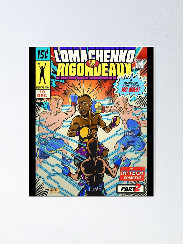 "Lomachenko vs rigondeauxs" Poster for Sale by AaronTrafton | Redbubble