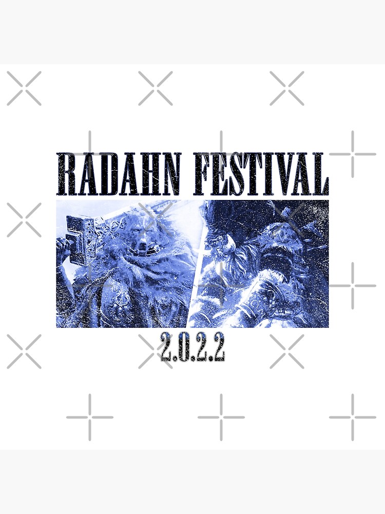 "Radahn Festival 2022" Poster for Sale by NasoYaslo | Redbubble