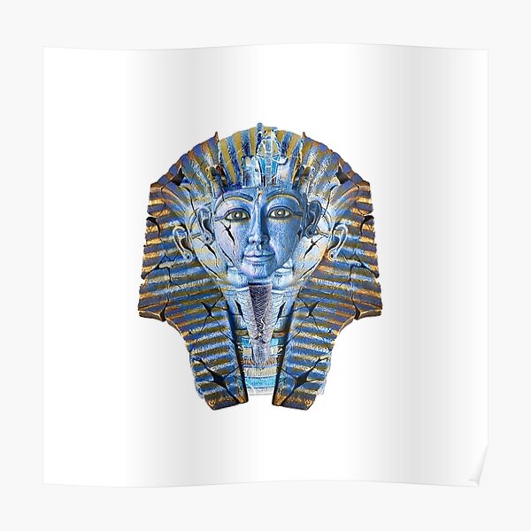 "Multifaceted Pharaoh" Poster for Sale by HorusStudio | Redbubble