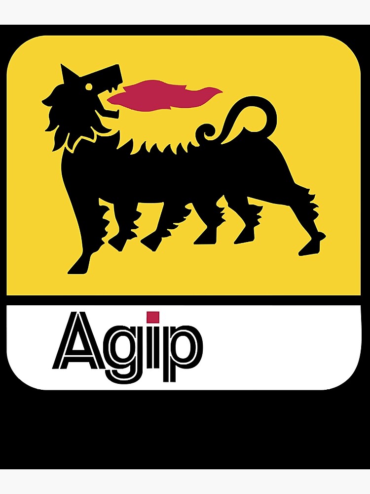 "agip logo Essential" Poster for Sale by GliemBraisen | Redbubble
