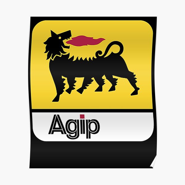 "agip logo Essential" Poster for Sale by GliemBraisen | Redbubble