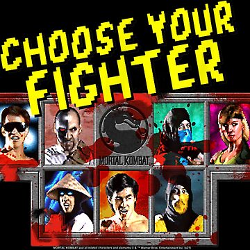 "Mortal Kombat Klassic Choose Your Fighter" Poster for Sale by ...