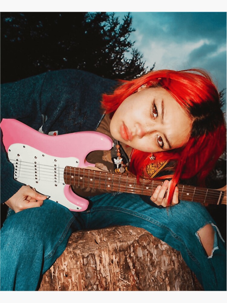 "beabadoobee loveworm" Sticker for Sale by jodierlcar | Redbubble