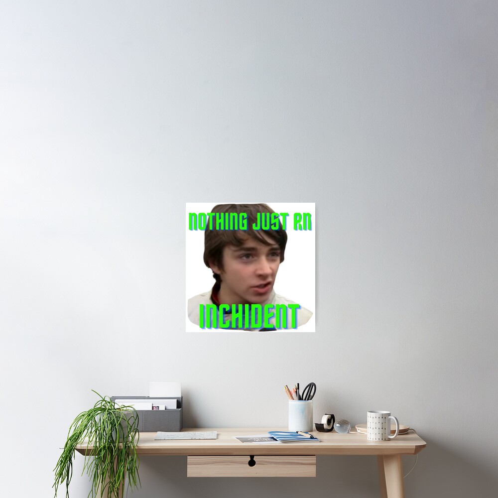 "Charles Leclerc Nothing but an Incident (Incident) Meme F1 Sticker ...