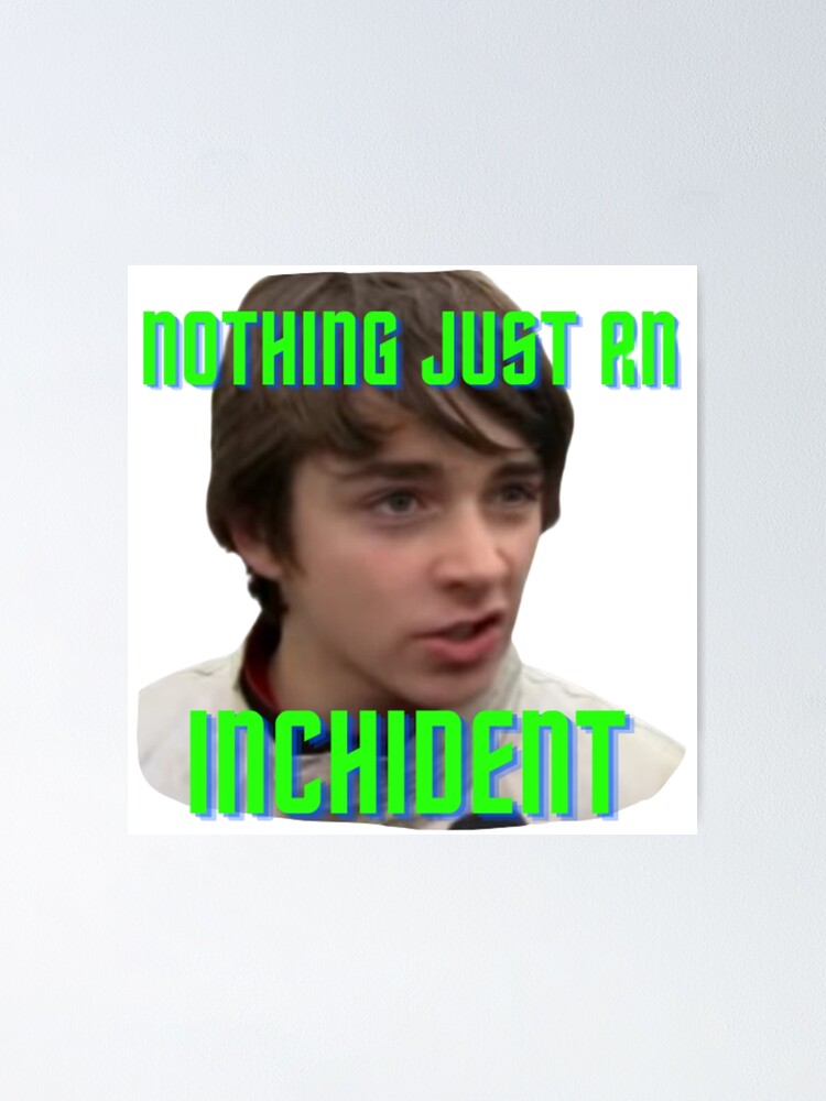 "Charles Leclerc Nothing but an Incident (Incident) Meme F1 Sticker ...