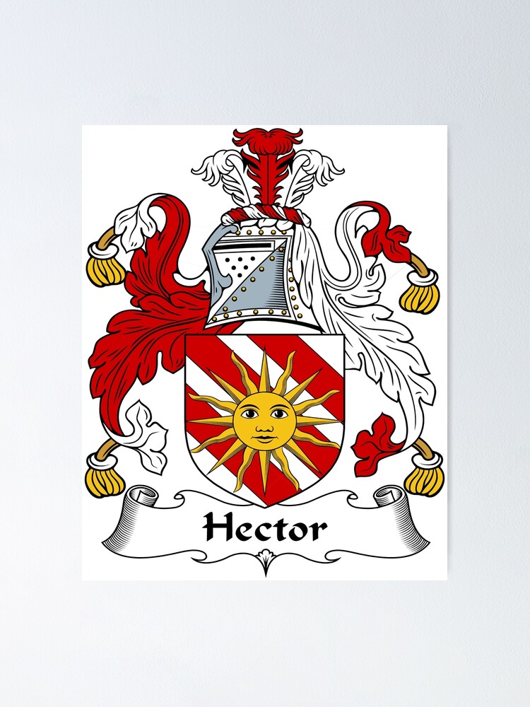 "Hector" Poster for Sale by HaroldHeraldry | Redbubble