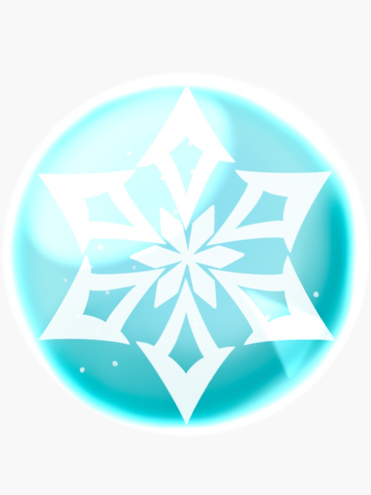 "Cryo Vision Sphere" Sticker for Sale by reixgaara | Redbubble