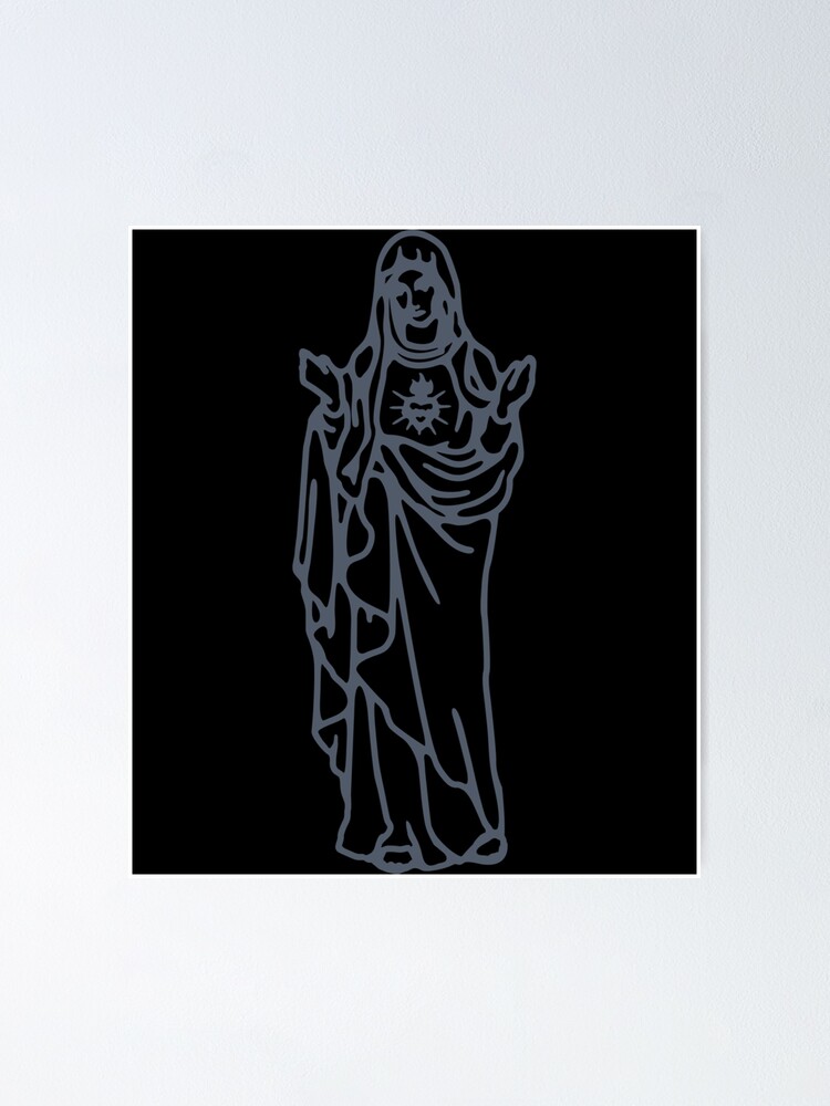 Virgin Mary Our Lady Of Guadalupe Sticker Poster For Sale By