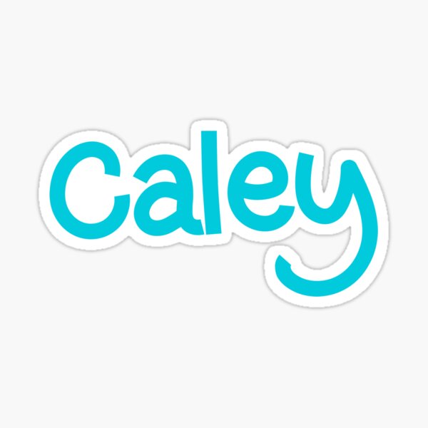 "Caley, Funny Cool Best color art" Sticker for Sale by artdragongift ...