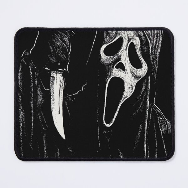 "Ghostface" Mouse Pad for Sale by DarlingMegski | Redbubble