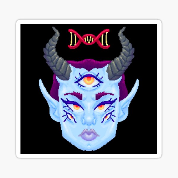 "Psychic" Sticker for Sale by TobyHickok | Redbubble