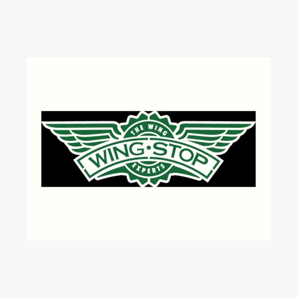 "WINGSTOP-logo" Art Print for Sale by ConerJohn421 | Redbubble