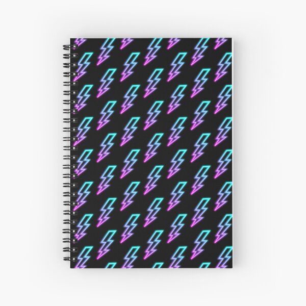 "Teal Purple Pink Lightning Bolt Neon Sign, Vaporwave , Synthwave ...