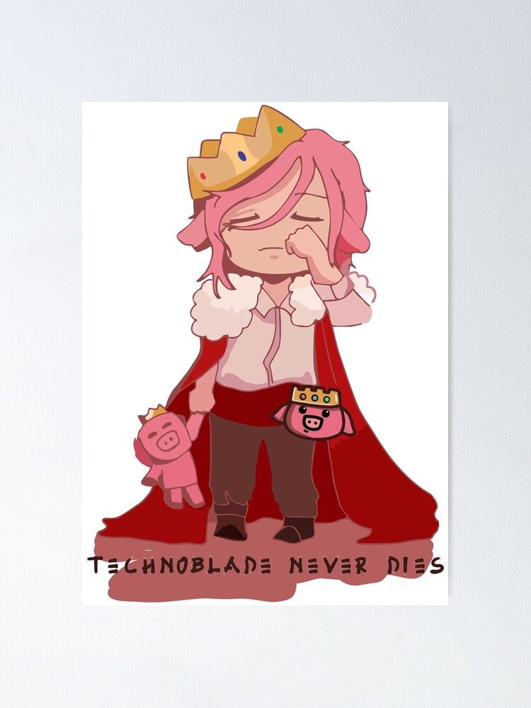 "TECHNOBLADE NEVER DIES" Poster for Sale by Namisanduatuju | Redbubble