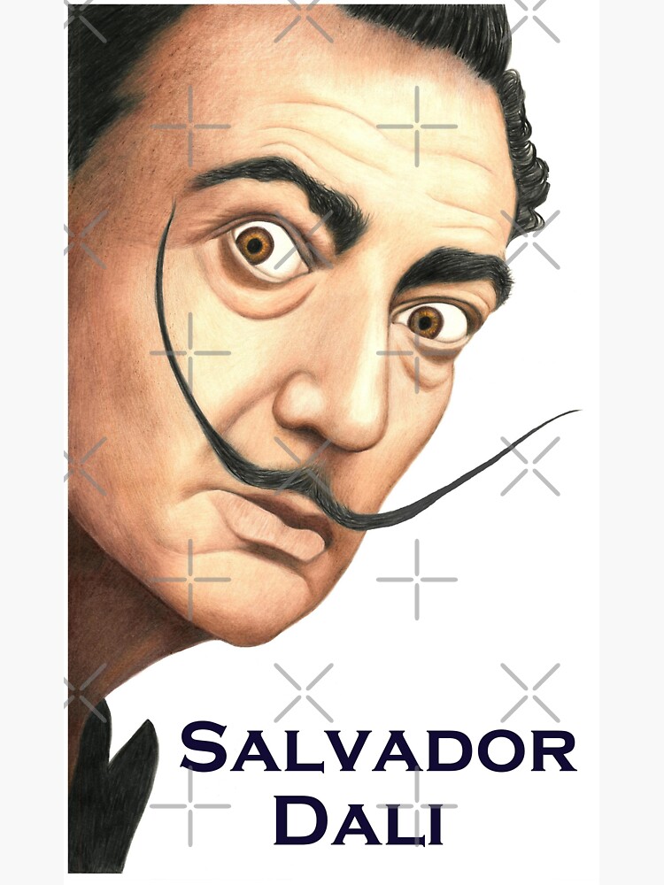 "Salvador Dali" Sticker for Sale by mags0412 | Redbubble