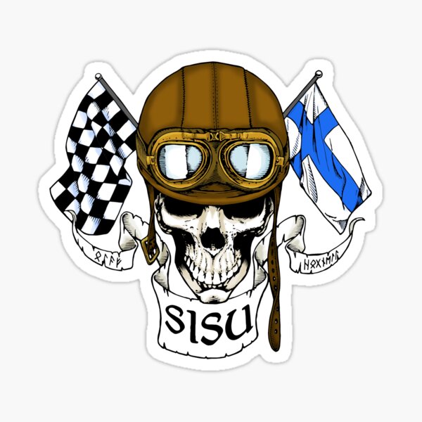 "Sisu" Sticker by Skandihooligan | Redbubble