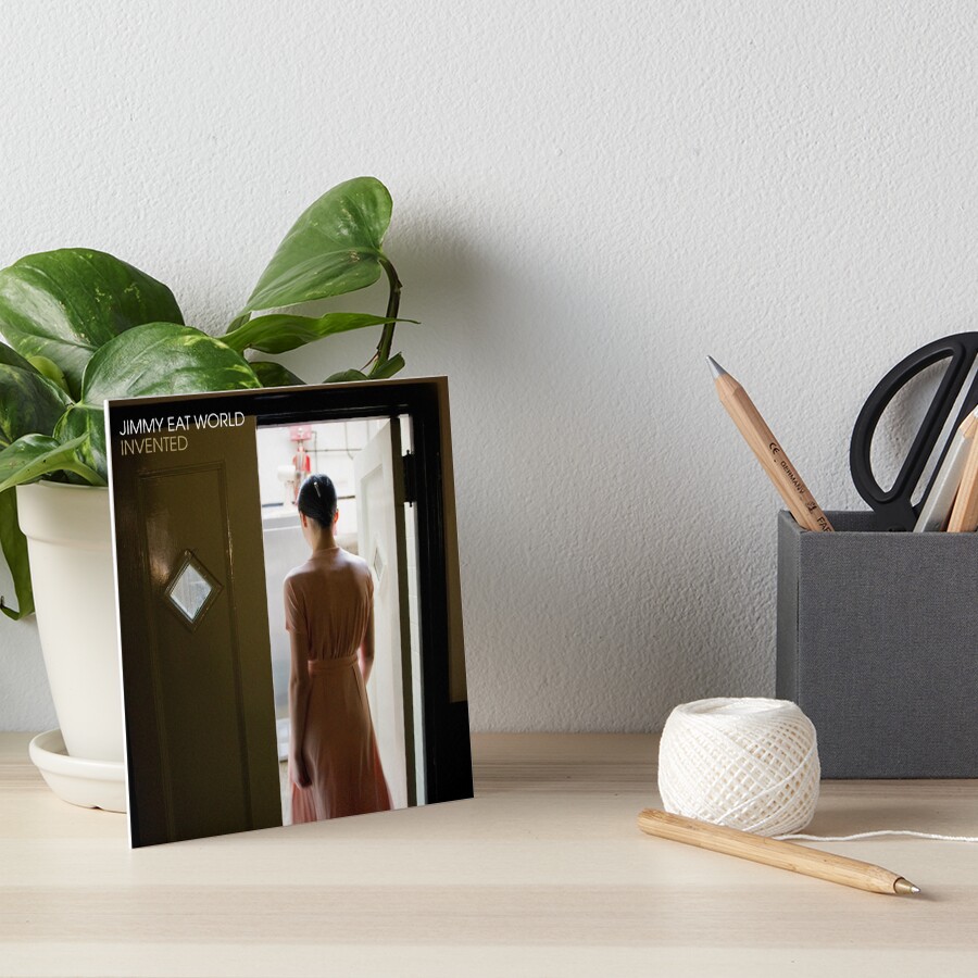 "Jimmy Eat World invented" Art Board Print for Sale by NormanLarsen77 ...