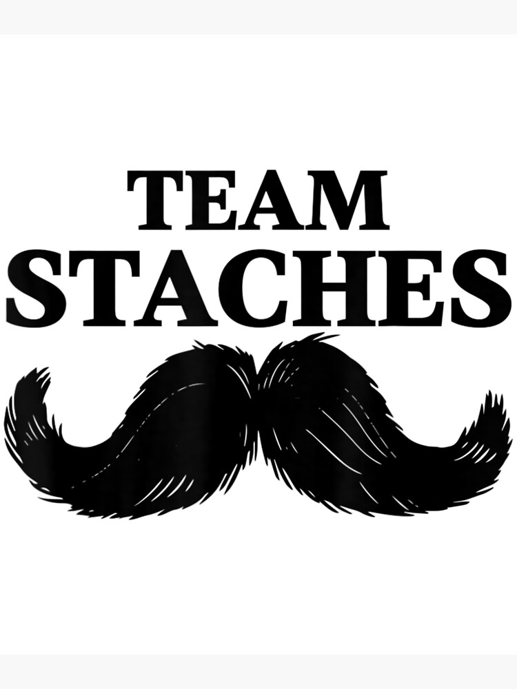 Póster «Team Staches Team Lashes Revelación de género para fiesta» de ...