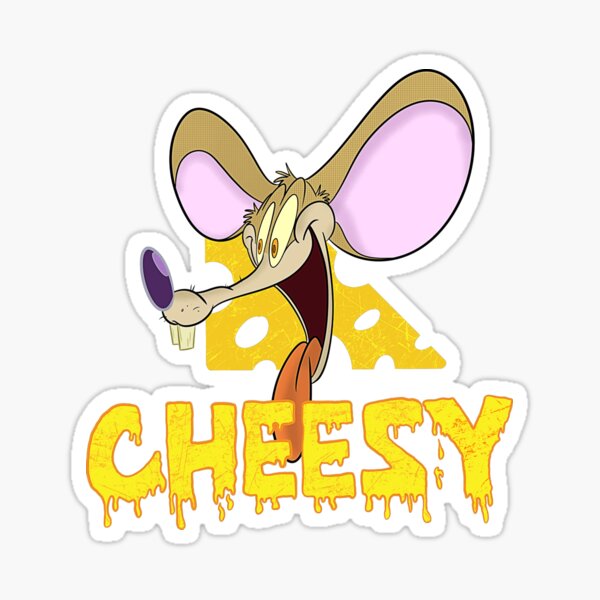 "Danger Mouse Cheesy Rat" Sticker for Sale by gracicintire | Redbubble