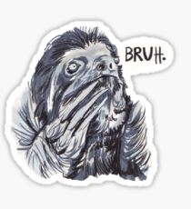 Bruh: Stickers | Redbubble