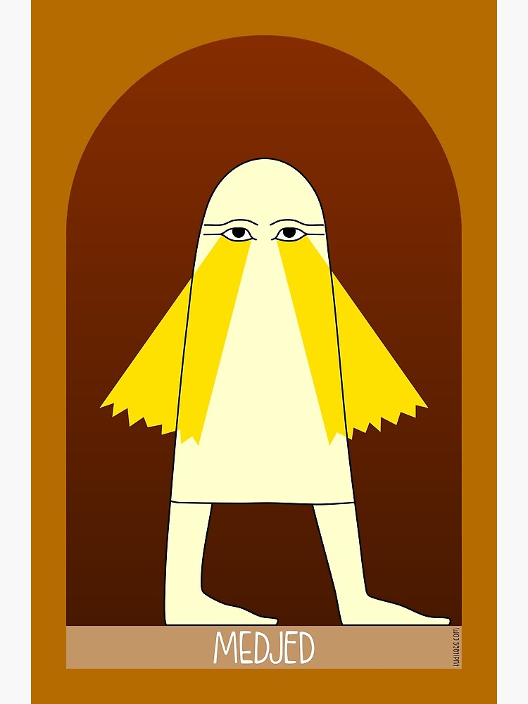 "Medjed" Poster by tudi | Redbubble
