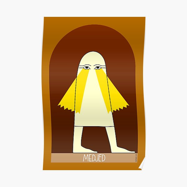 "Medjed" Poster by tudi | Redbubble