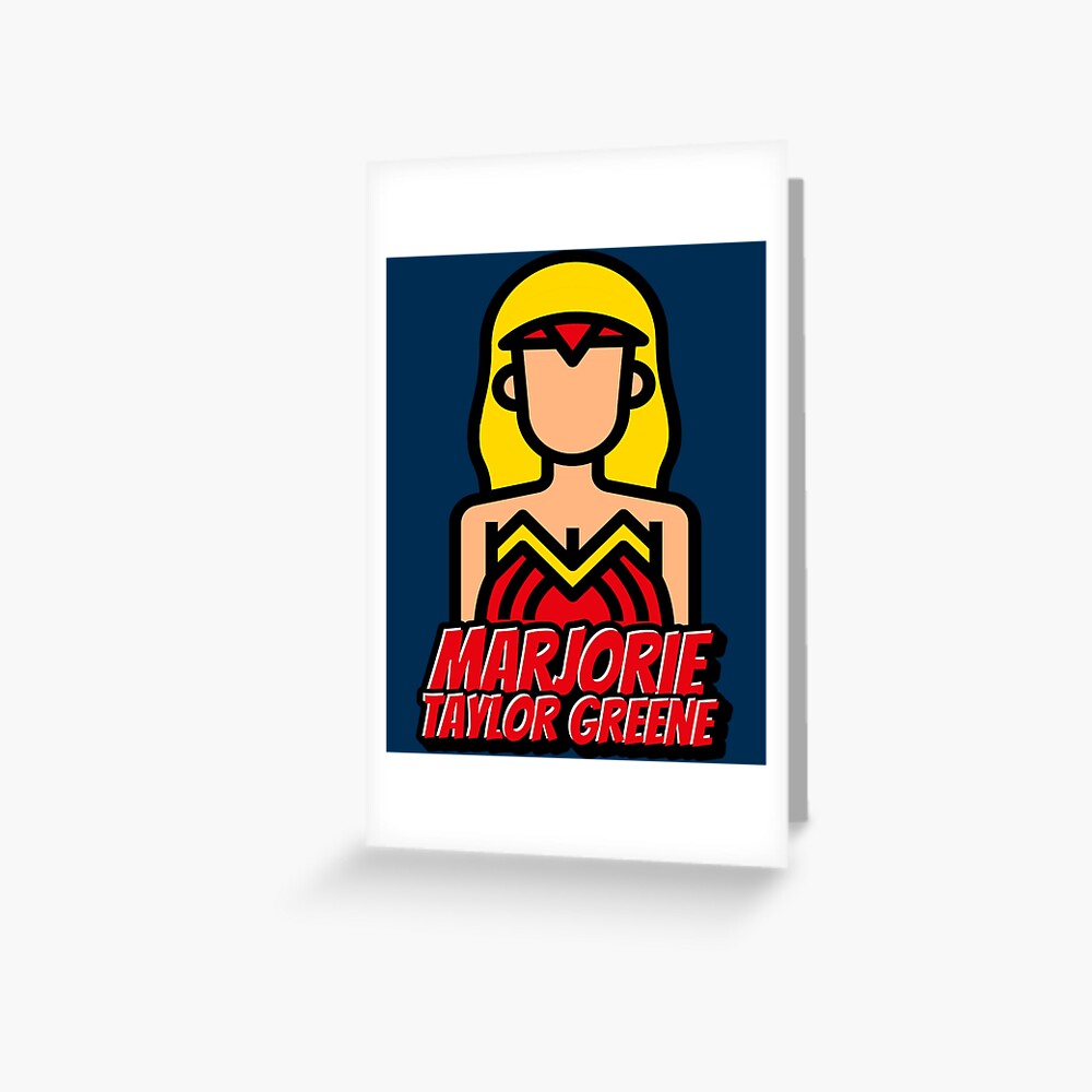 "Marjorie Taylor Greene is my hero-Superhero Marjorie Taylor Greene-mtg ...
