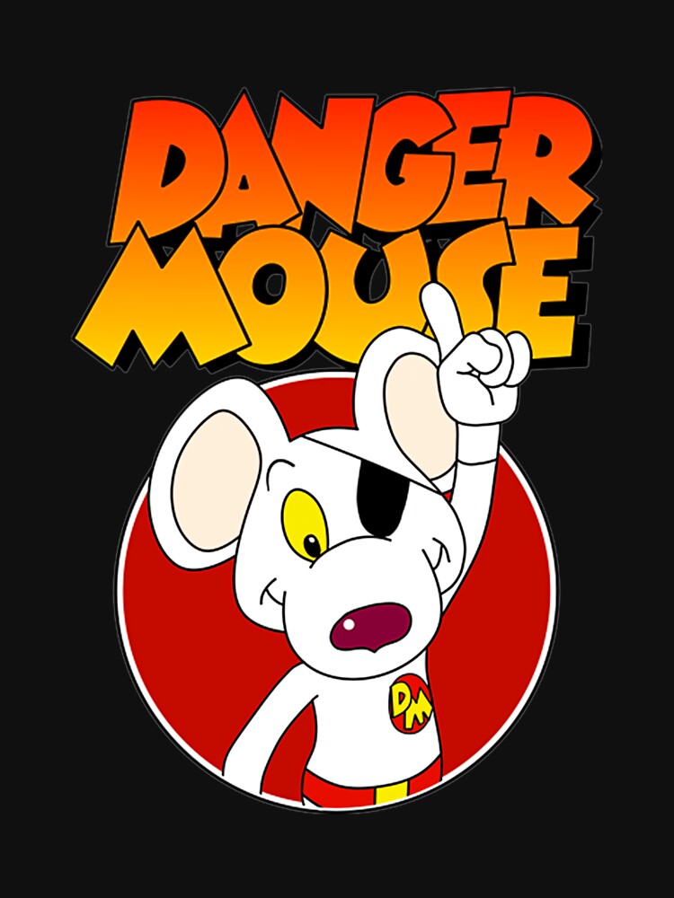 "Danger Mouse logo" T-shirt for Sale by gracicintire | Redbubble ...