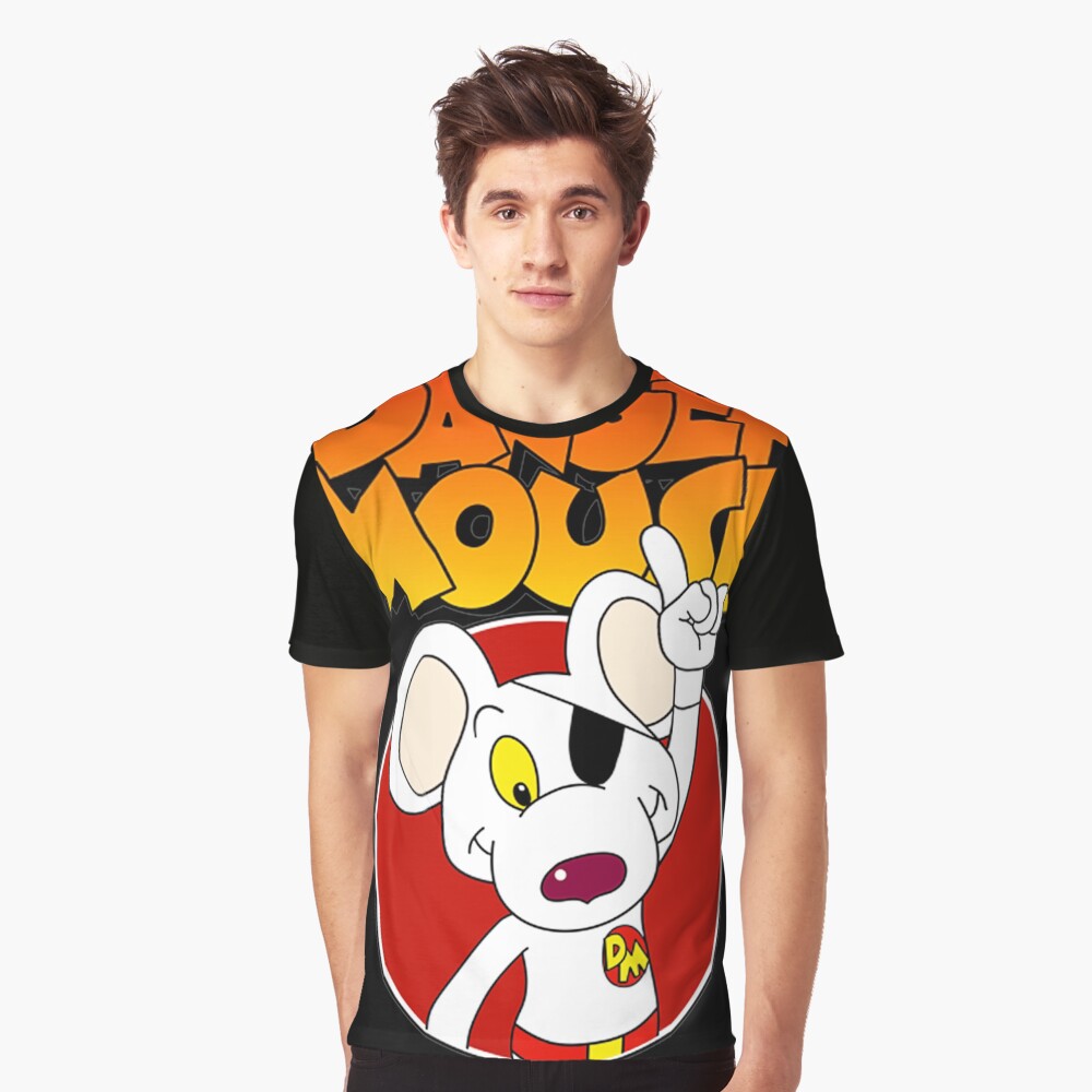 "Danger Mouse logo" Sticker for Sale by gracicintire | Redbubble