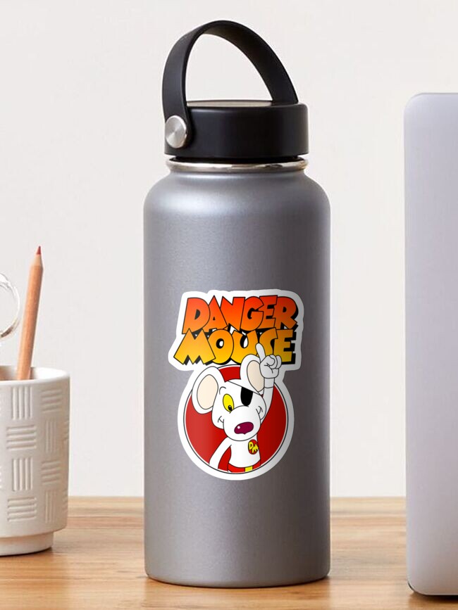 "Danger Mouse logo" Sticker for Sale by gracicintire | Redbubble