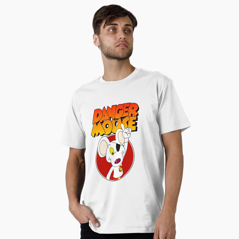 "Danger Mouse logo" Sticker for Sale by gracicintire | Redbubble